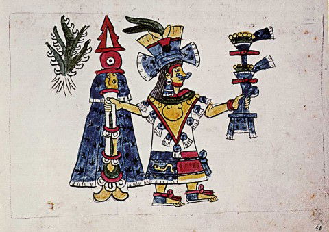 Aztec Priest Sacrifice